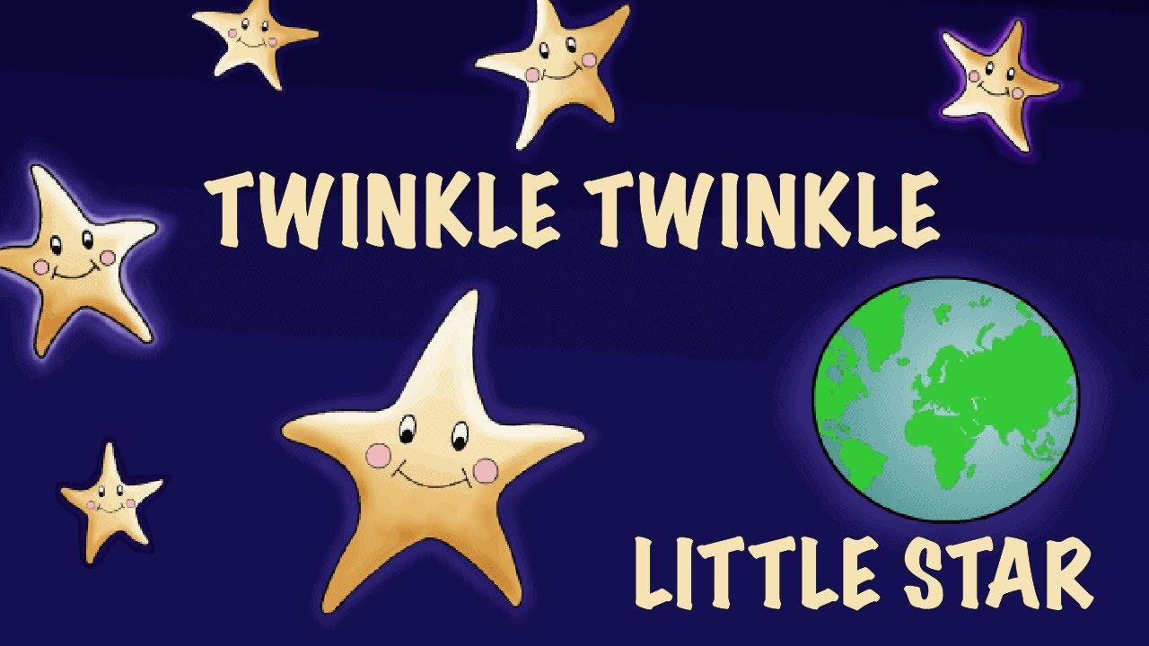 Twinkle Twinkle Little Star - Painting with Crayons - Kids Wagon TV ...