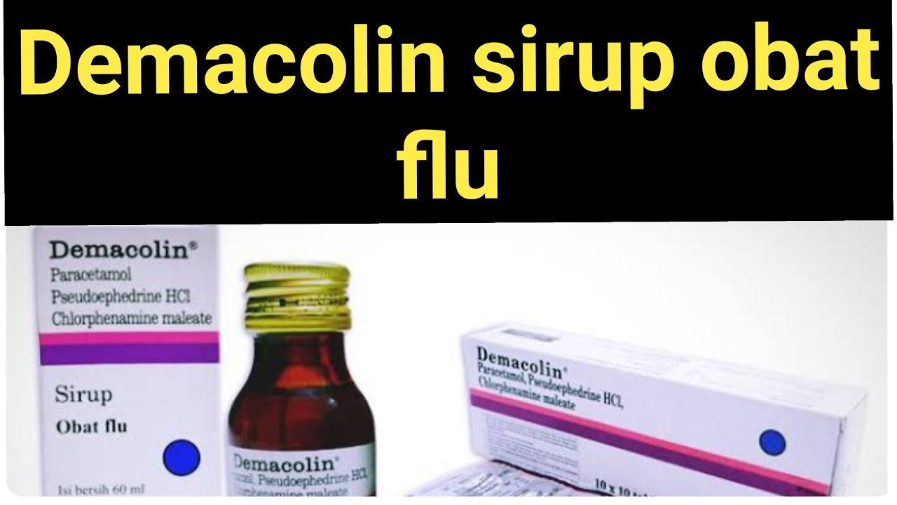 Demacolin sirup obat apa - YouTube
