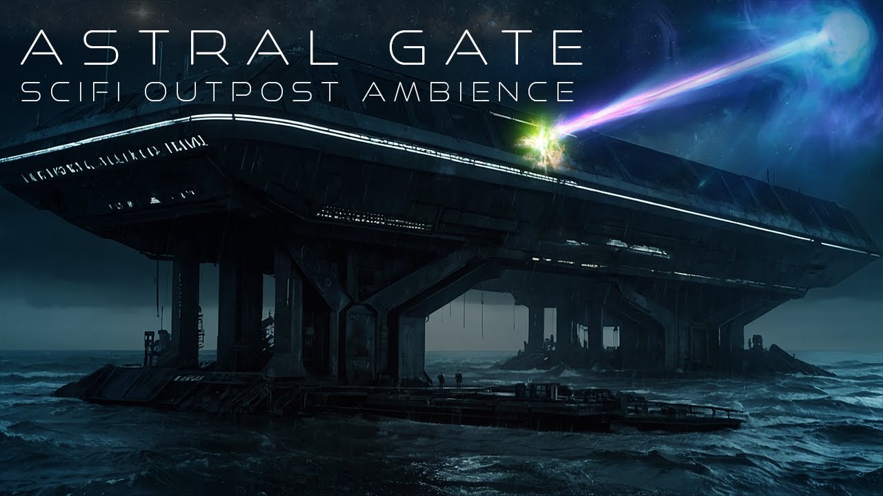 ASTRAL GATE. SciFi Outpost Ambience. A Timeless Tranquil Escape with ...