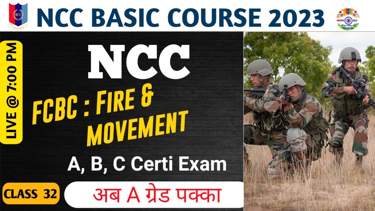 Fire & Movement Field Craft and Battle Craft 2023 | NCC Basic Course ...