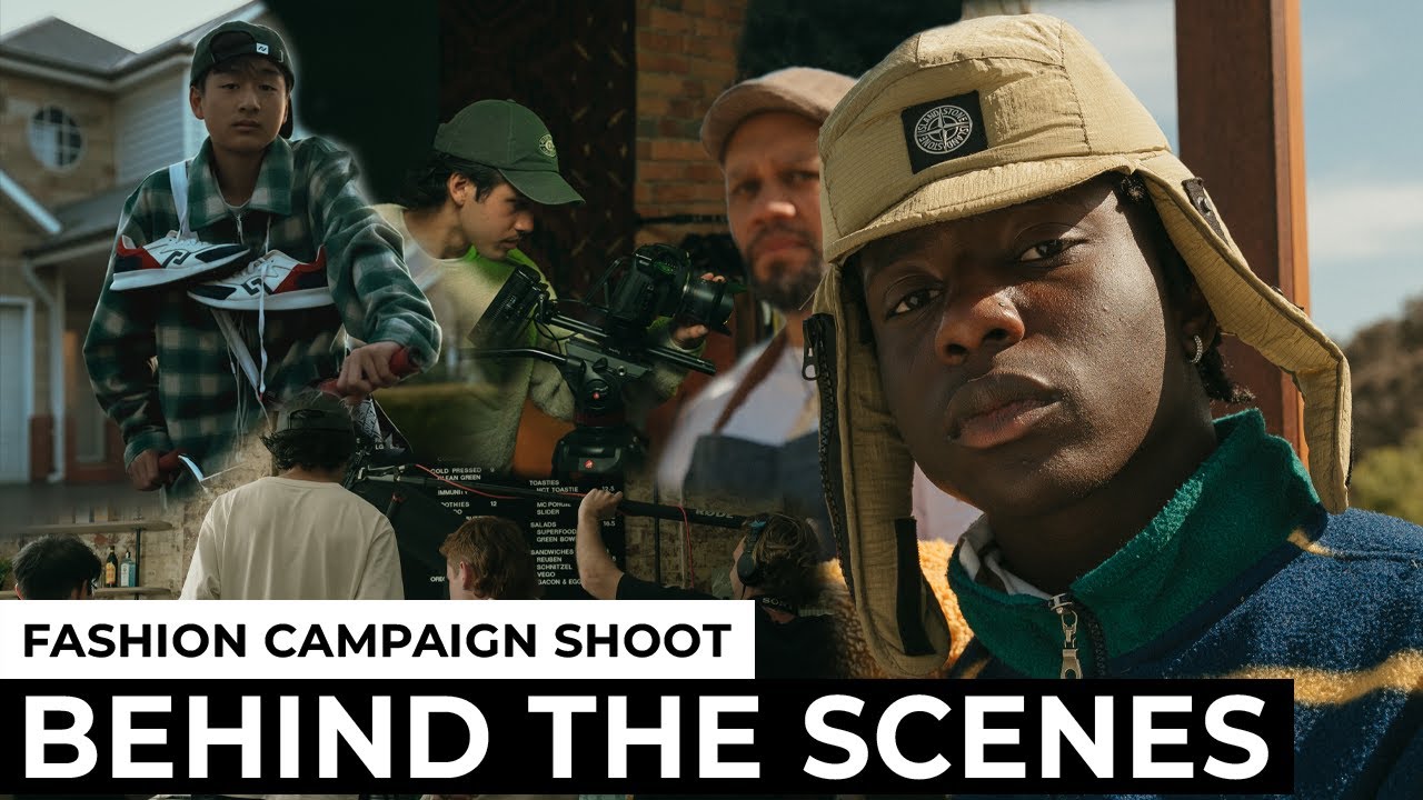 SHOOTING A FASHION CAMPAIGN | Behind The Scenes - YouTube