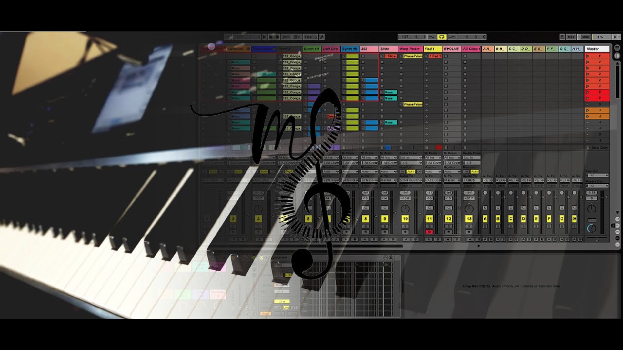 Korg Kronos: Ableton Live (Control surface and clip launching setup) - YouTube