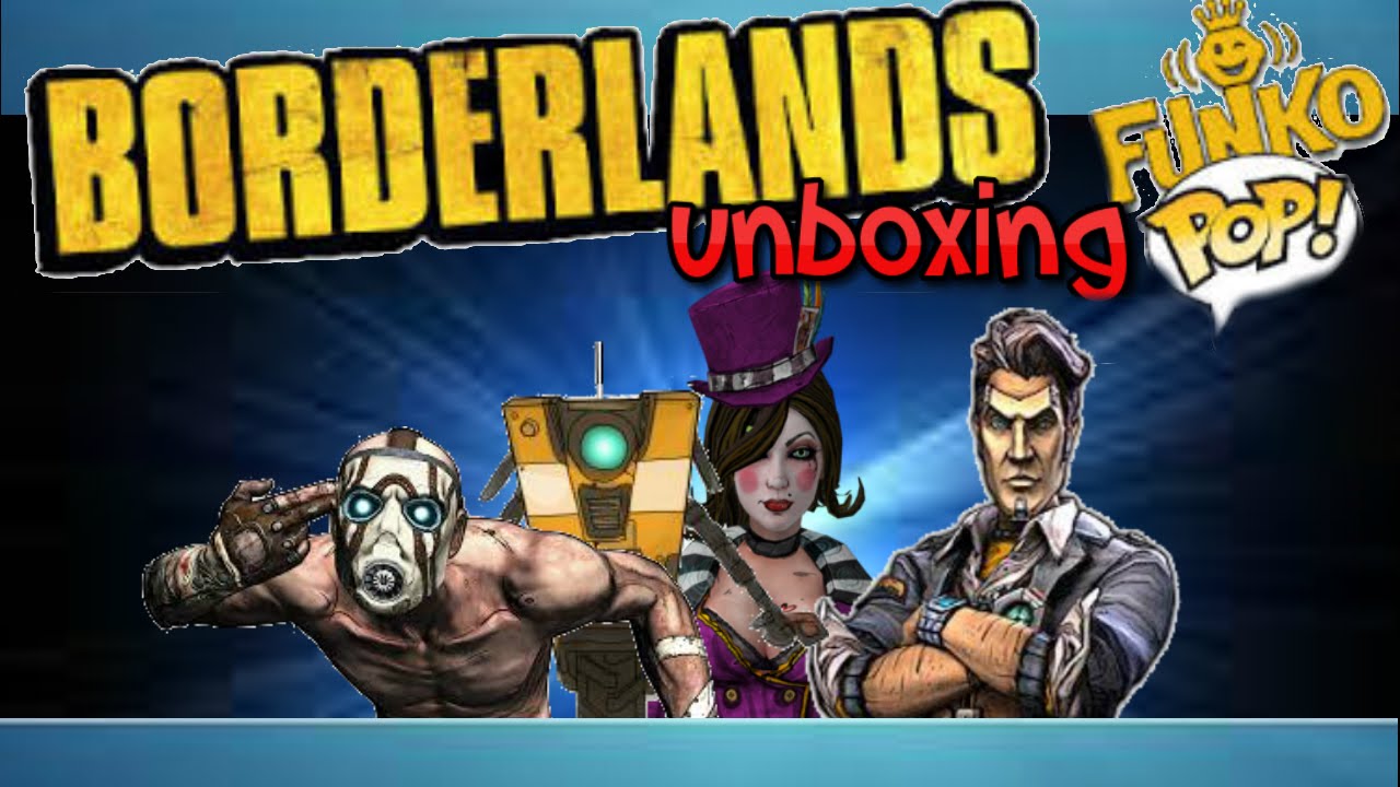 Funko Pop! Borderlands POP vinyl unboxing FULL SET (blue claptrap ...
