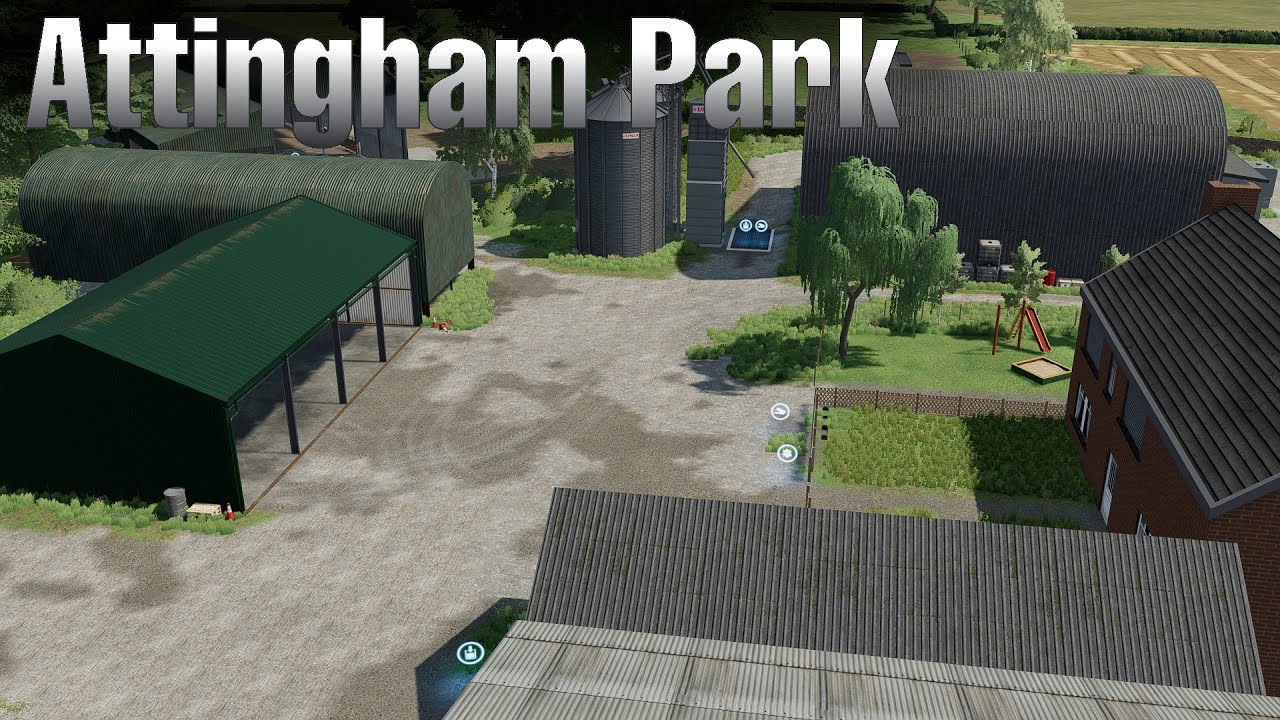 The Big Build | Attingham Park | Farming Simulator 22 | Ep 1 - YouTube
