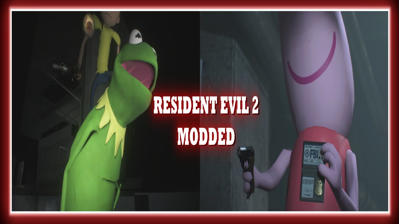 Peppa Pig, FBI! - Resident Evil 2 Remake With Mods - PART 3 - YouTube