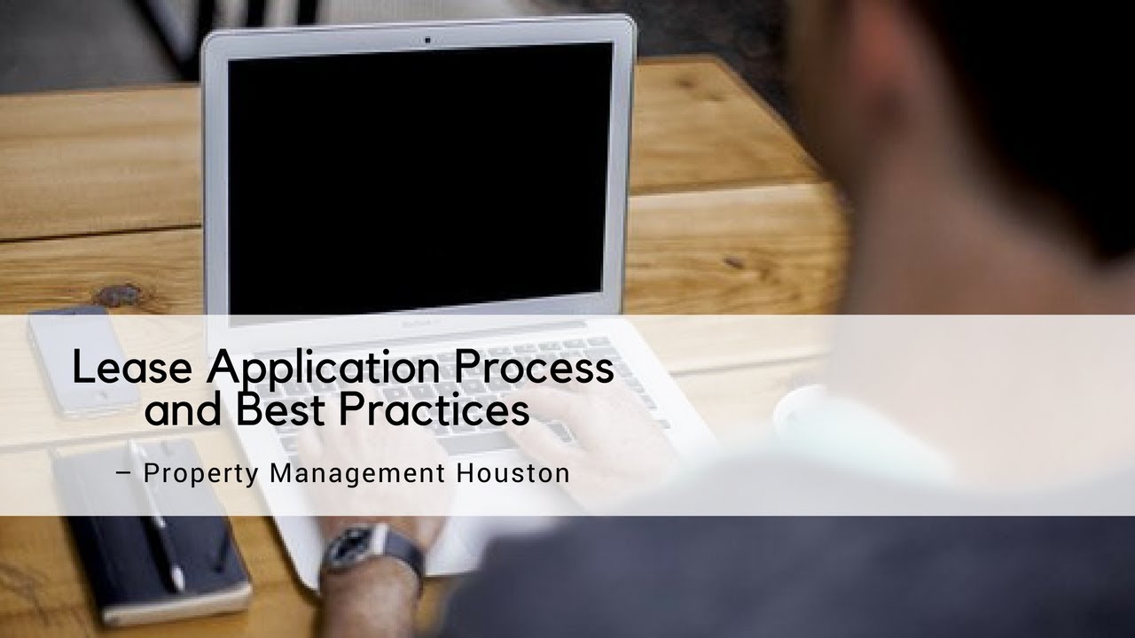 Lease Application Process and Best Practices - YouTube