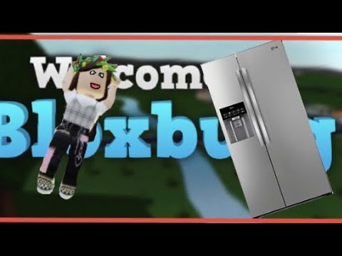 Making a fridge in bloxburg/Speedbuild* - YouTube