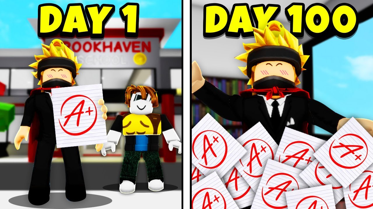 100 DAYS As PRINCIPLE in Roblox BROOKHAVEN RP!! - YouTube