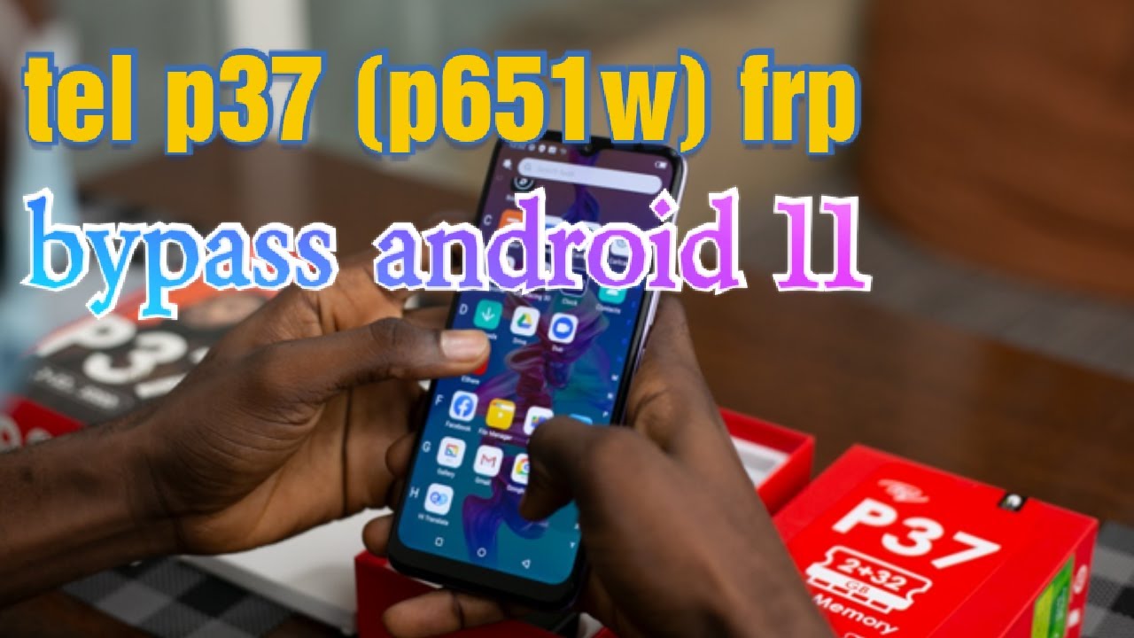 itel p37 p651w frp bypass android 11 - YouTube