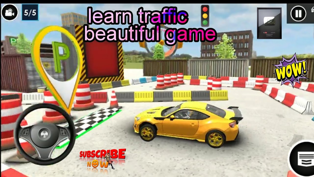 traffic rules।। car driving।। best graphics 🥰।। #gaming #kmtotalgaming ...