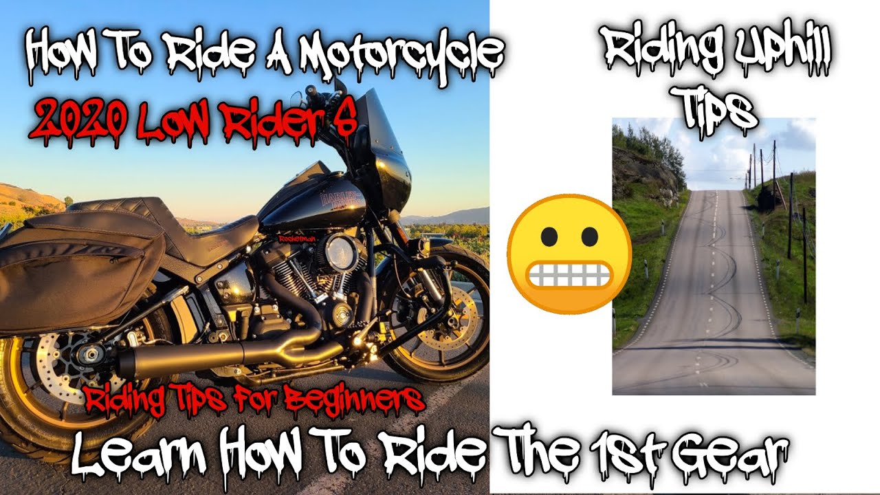 How To Ride A Motorcycle Starting In The 1st Gear With Tips Full Video ...