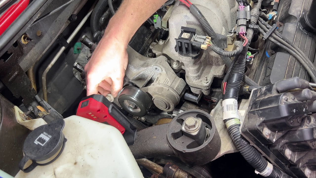 Installing Coolant Elbow 2006-2008 Buick Lucerne 3.8L - YouTube