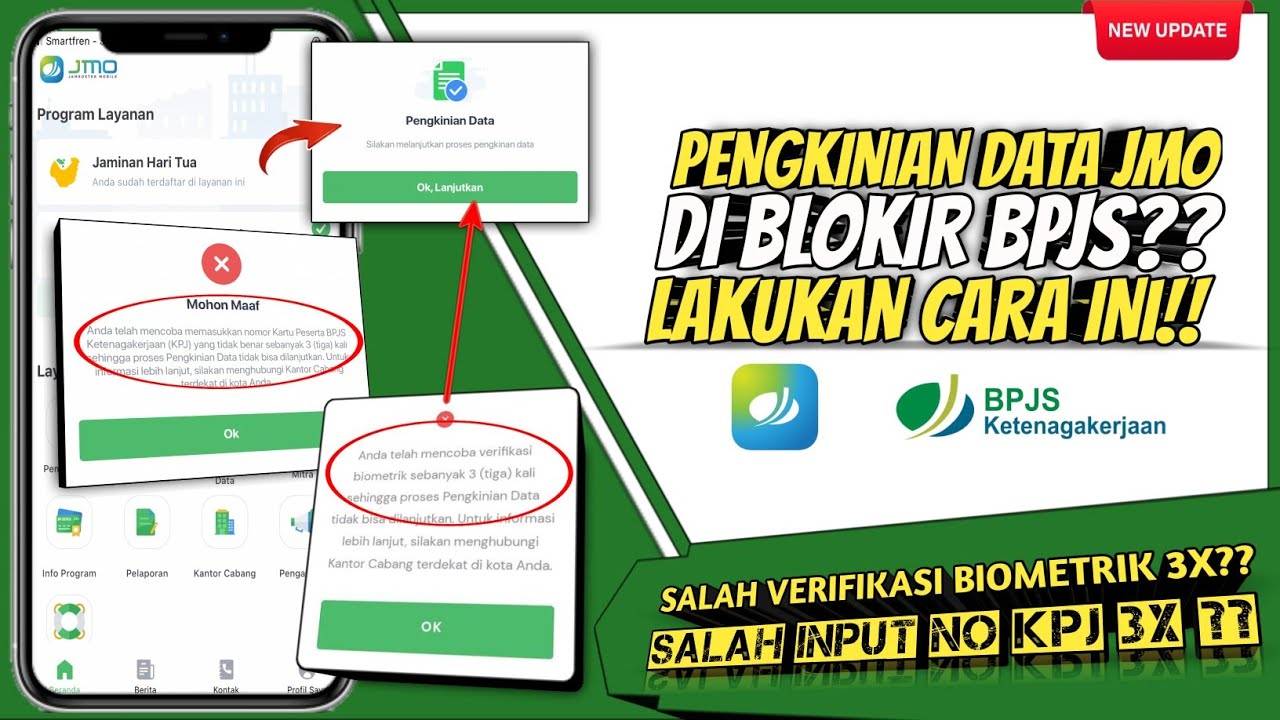️ Cara Pengkinian Data JMO, Simak Tipsnya di Sini!