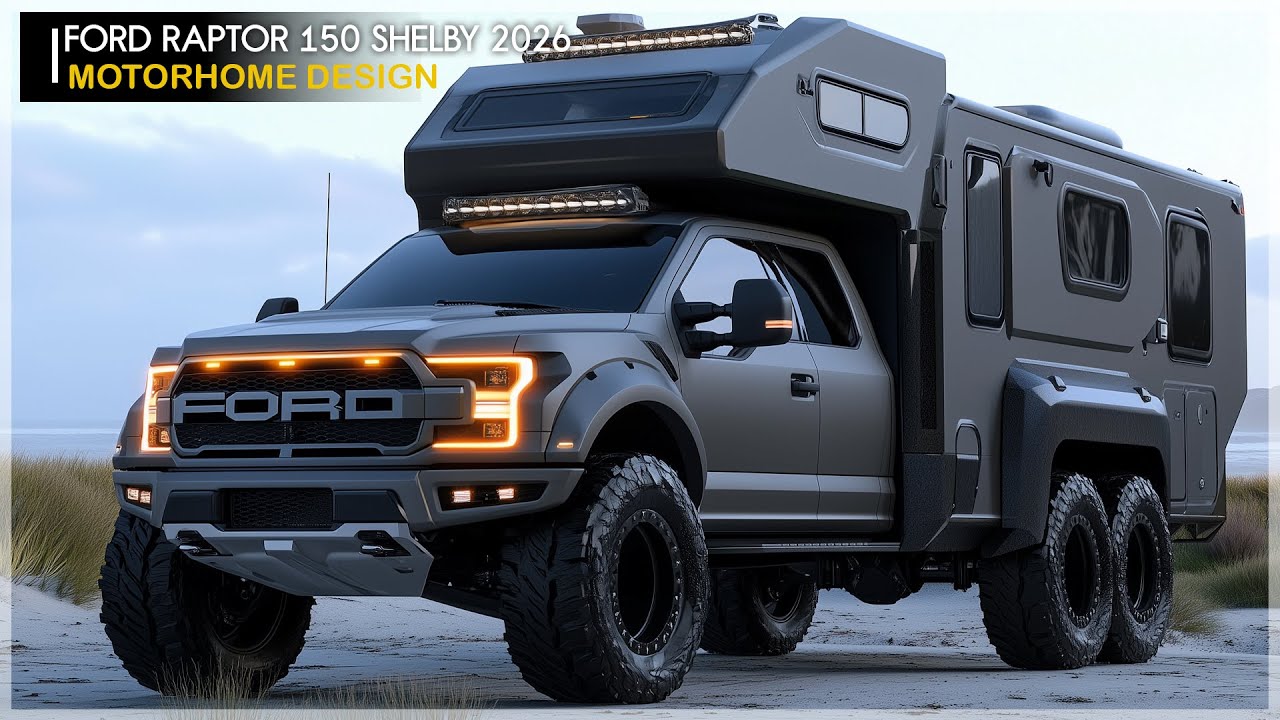 Amazing! New Ford Raptor 150 Shelby Motorhome 2026 - Specs, The ...