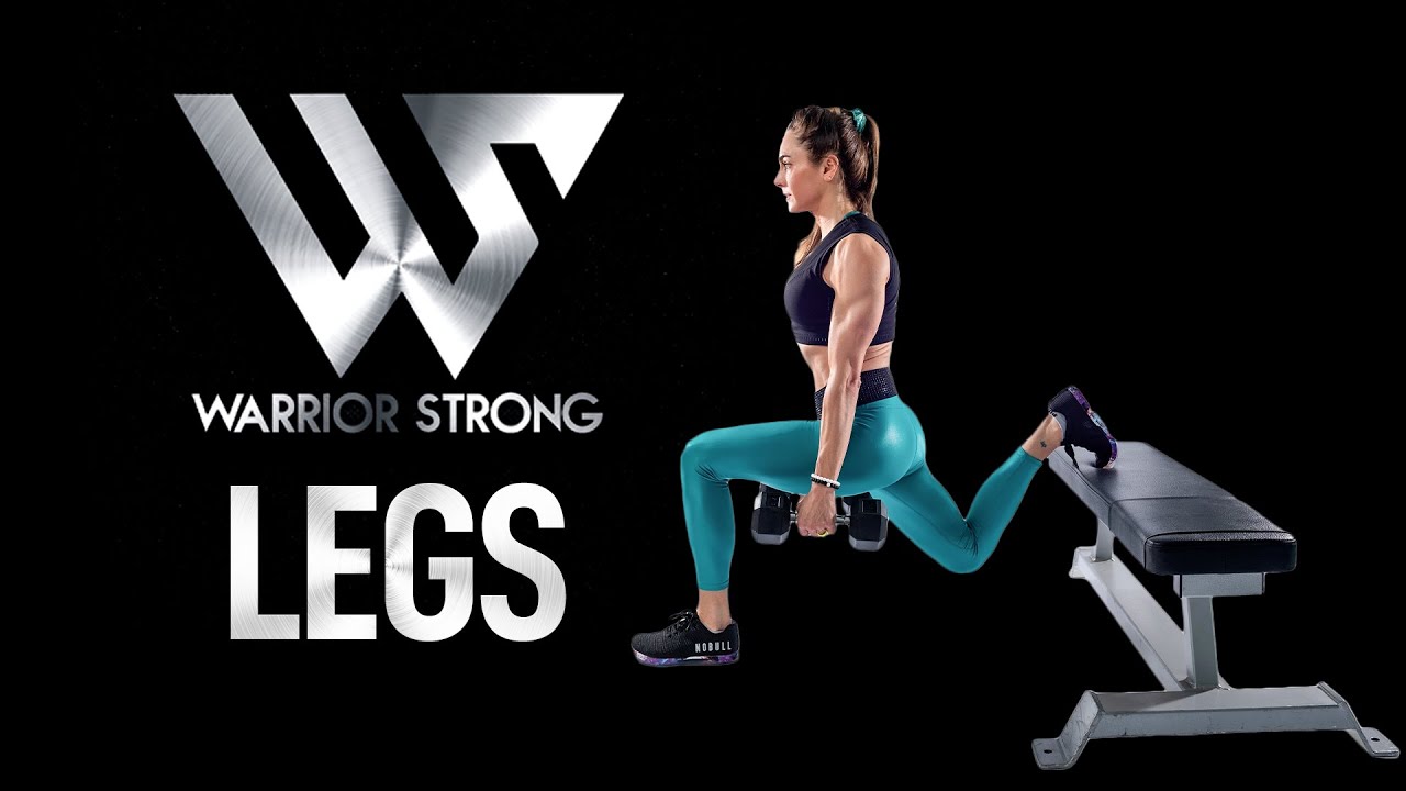 Intense Leg Workout: Warrior Strong - Day 9 | Lady Warrior - YouTube