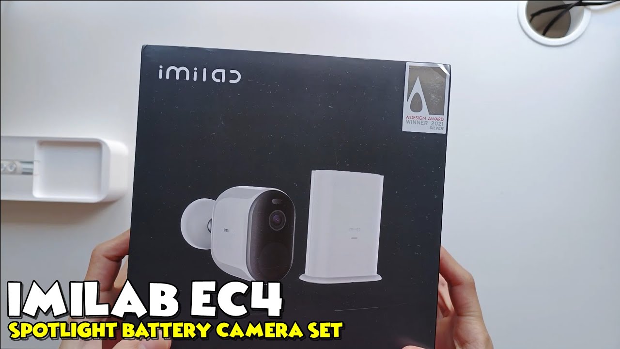 [WHAT'S IN A BOX] IMILAB EC4 Spotlight Battery Camera Set - YouTube