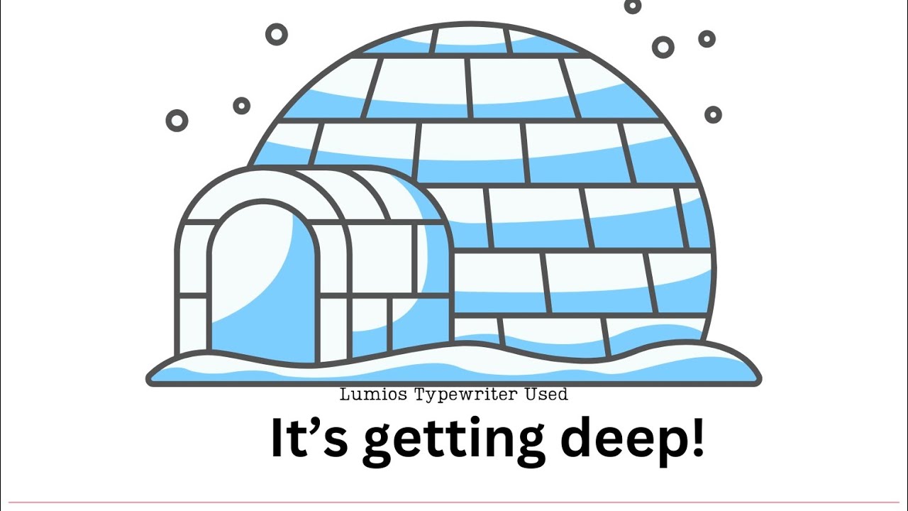 It’s Getting Deep - YouTube