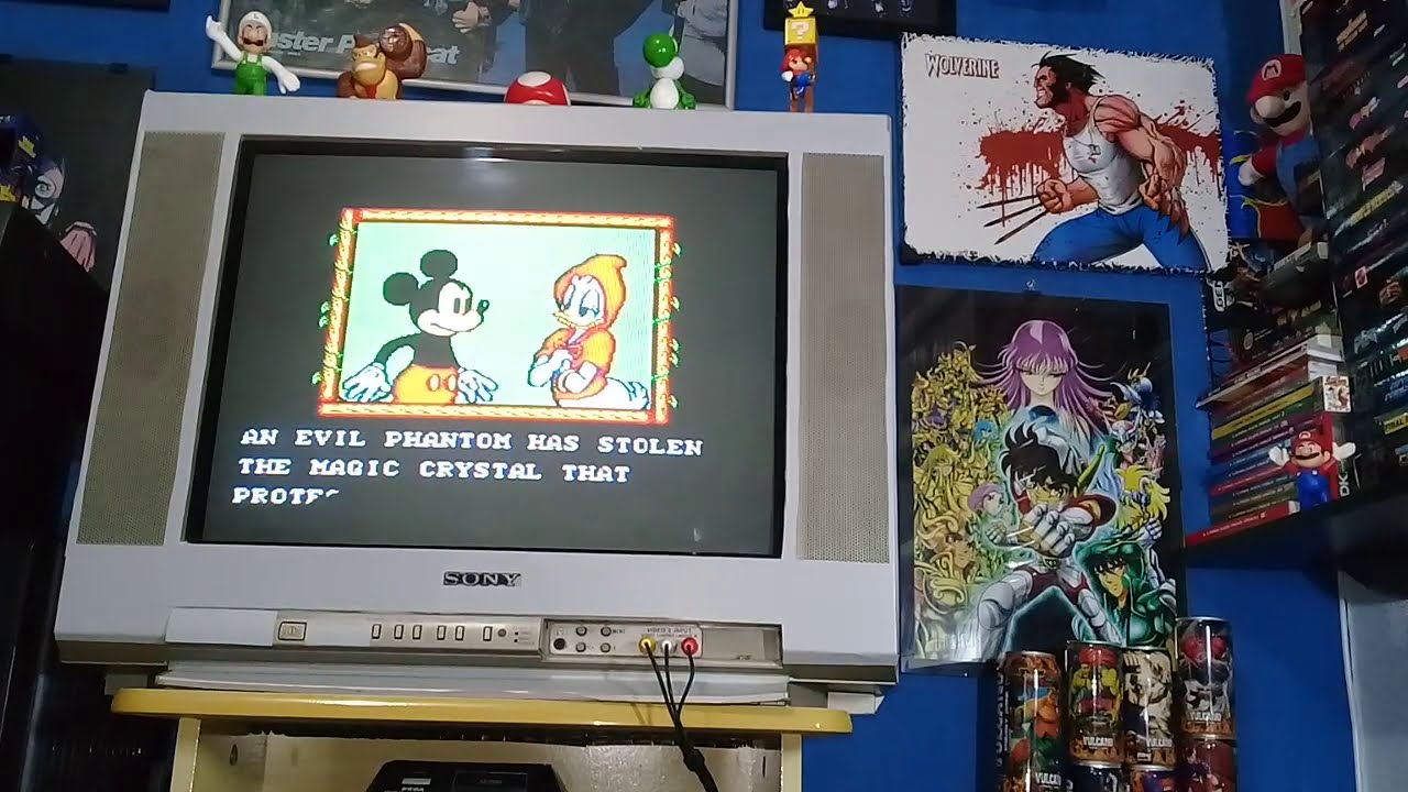 Como melhorar a imagem do Master System ! - YouTube
