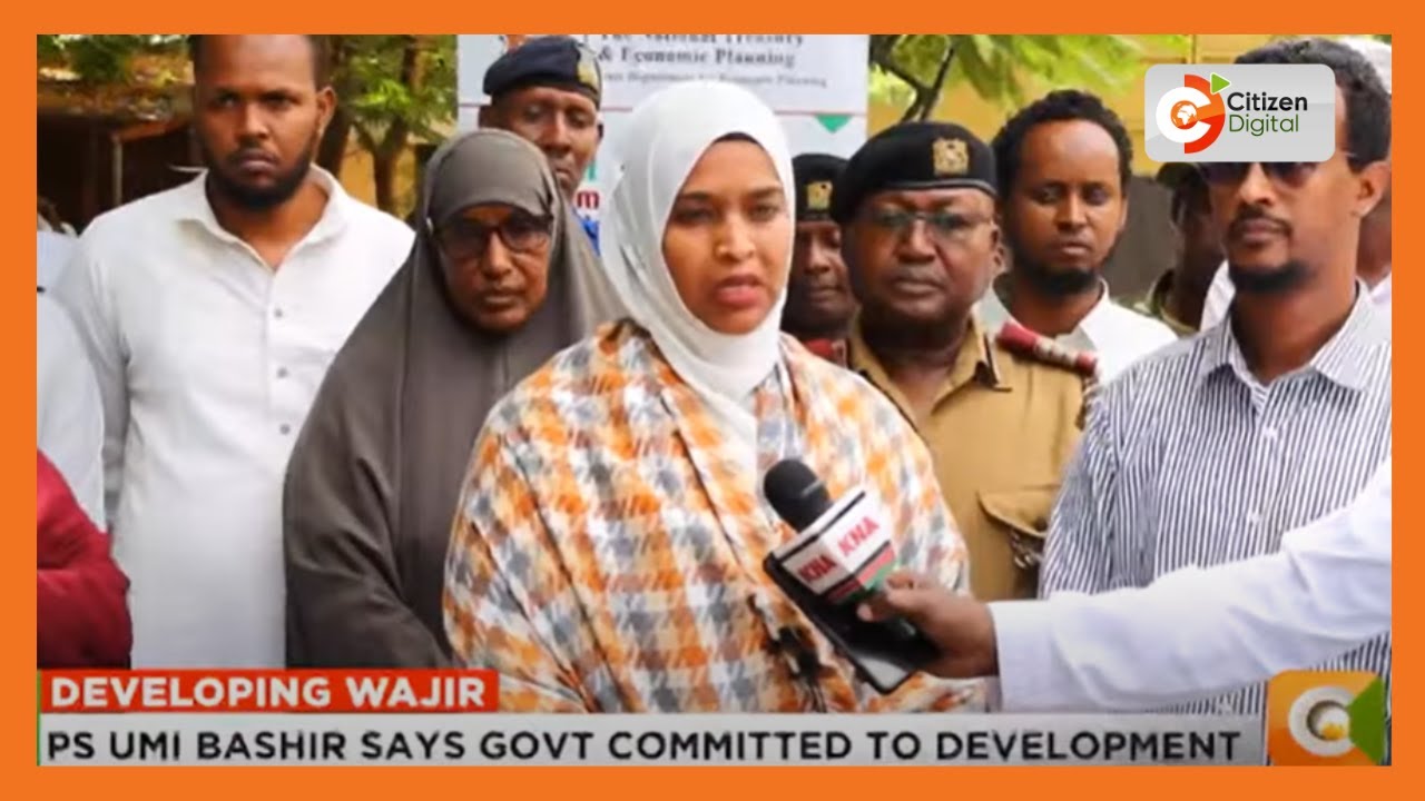 PS Umi Bashir says government to committed to development of Wajir - YouTube
