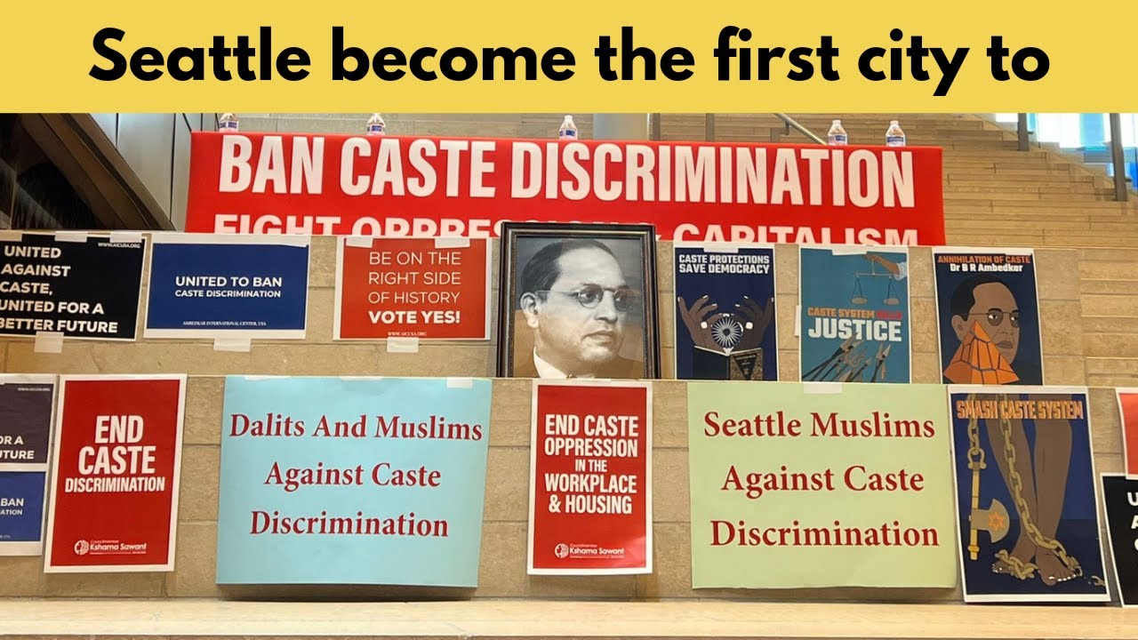 Seattle become the first city to ban the caste discrimination #seattle ...
