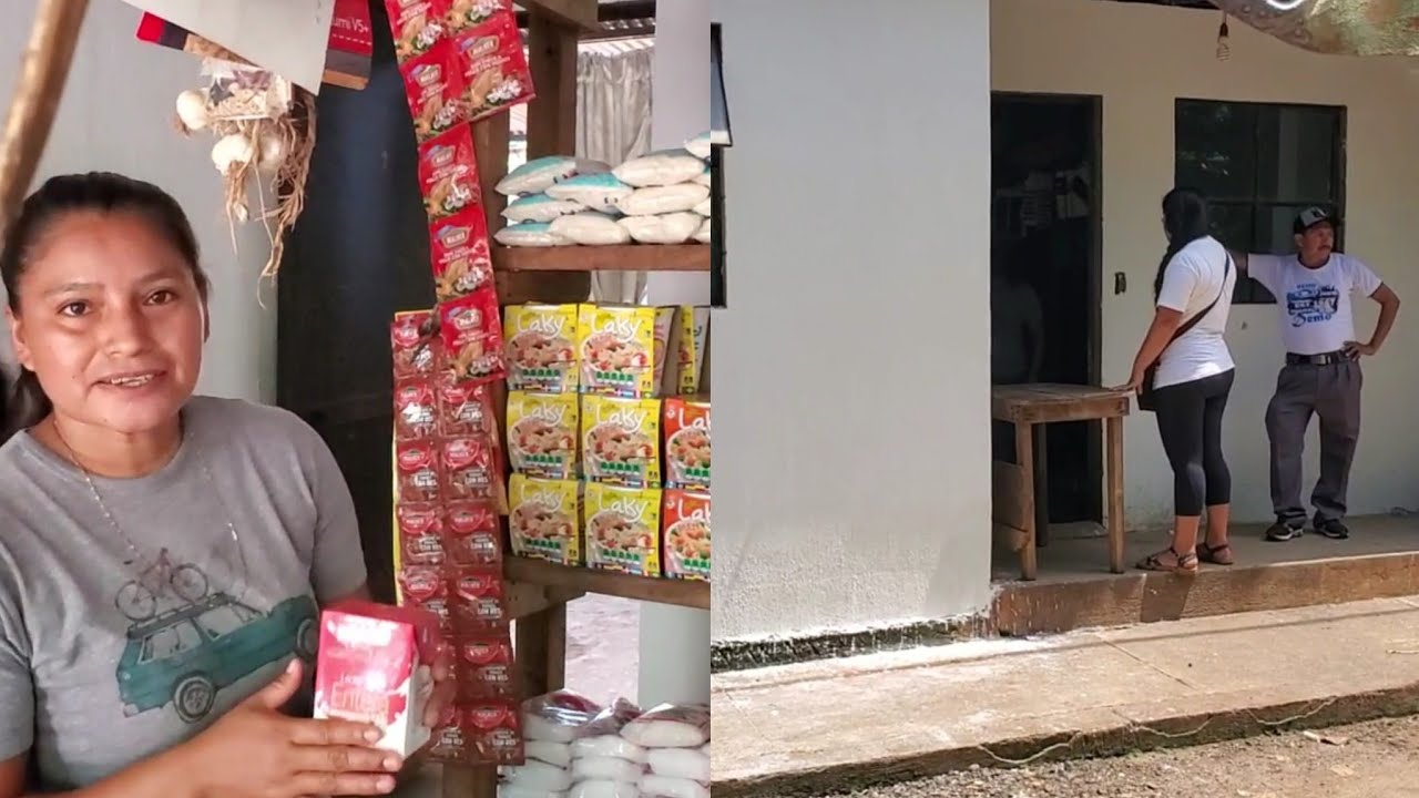 Sorpresa, así luce hoy la tienda de Cata, gracias a Dios se terminó el repello. - YouTube