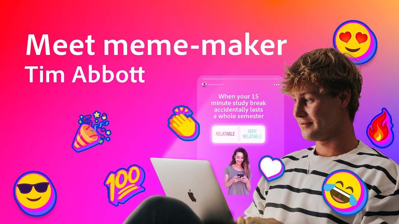 Meet meme-maker Tim Abbott - YouTube