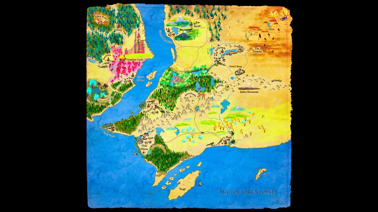 Orenlone Map Creation - Behind The Scenes - YouTube