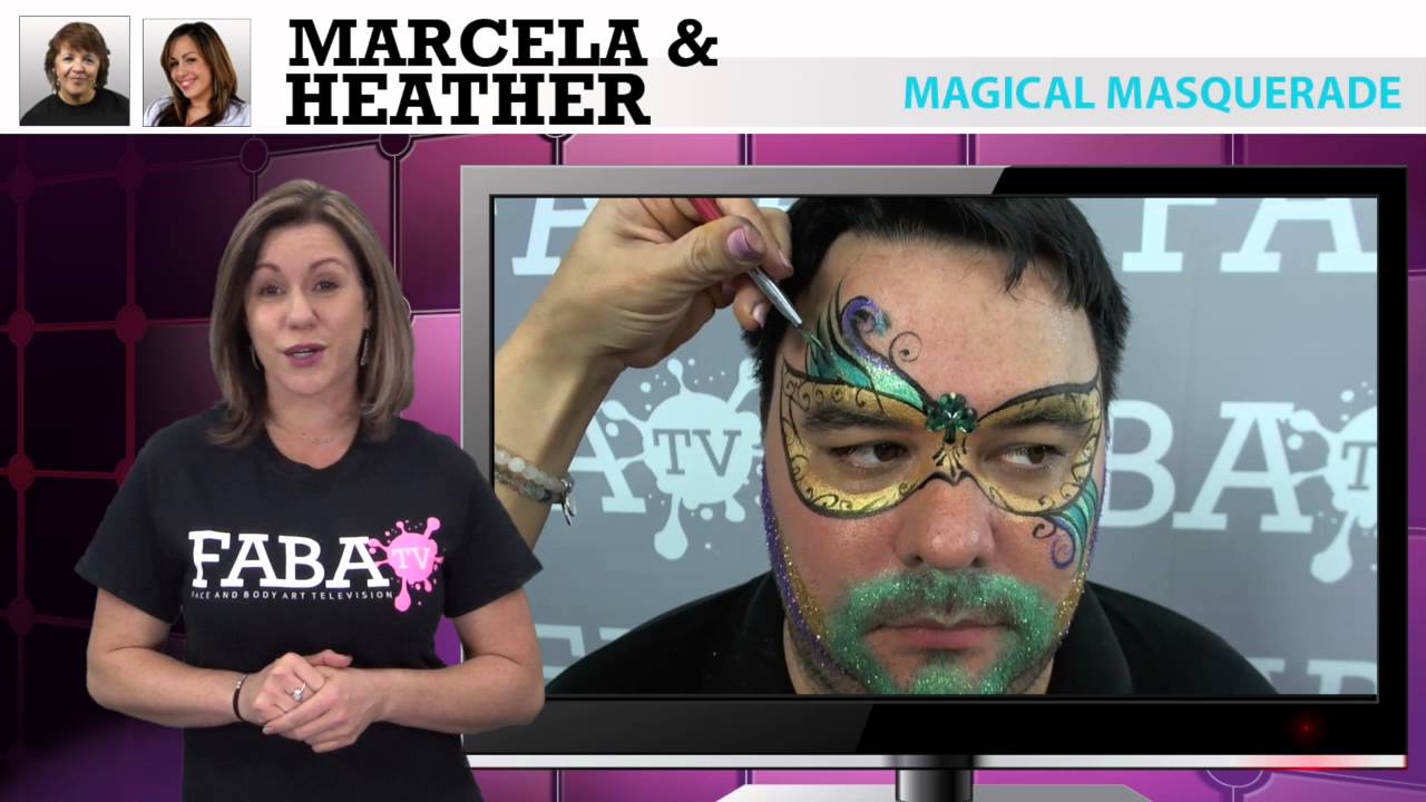 Face-Painting-Heather-Green-Marcela-Murad-Magical-Masquerade-PREVIEW ...