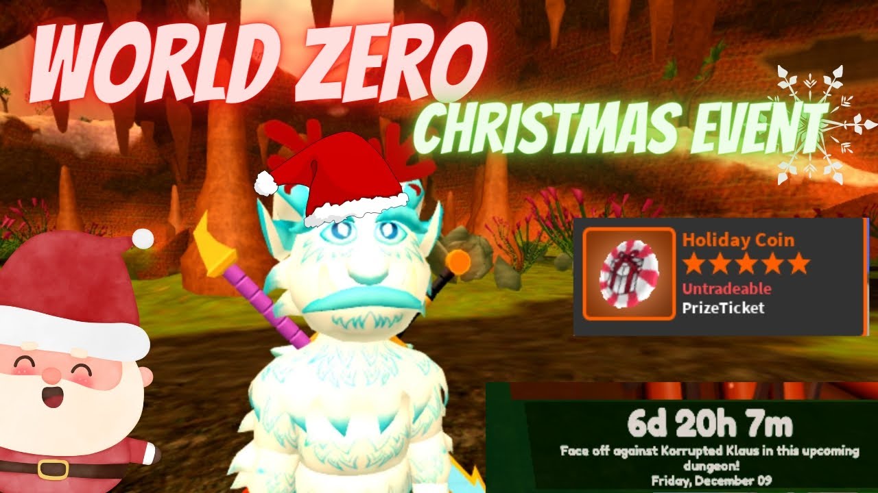 [World Zero] CHRISTMAS IS HERE!!!! - YouTube