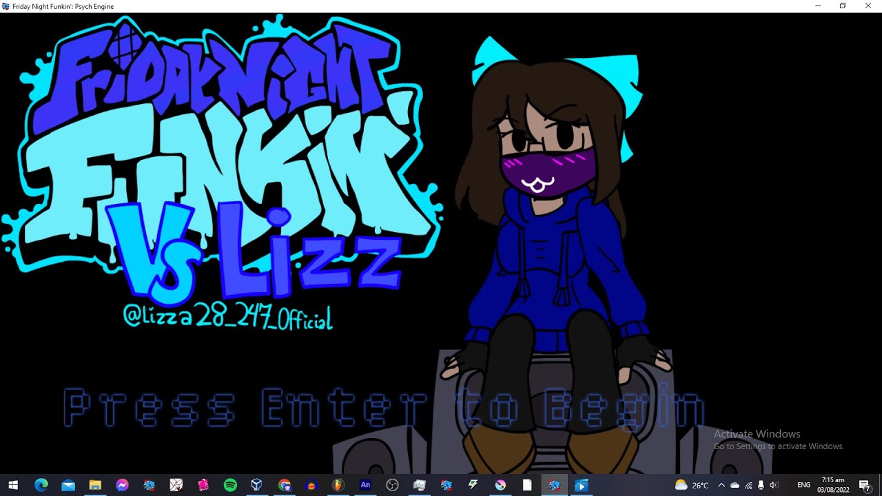 FNF| Vs Lizz Mod Showcase! [Read Description] - YouTube