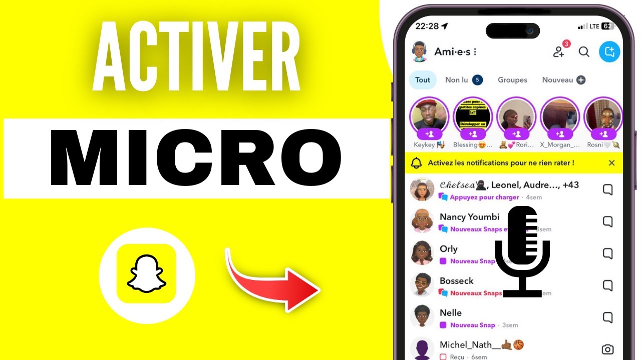 Comment Activer Le Micro Sur Snap ( 2025 ) - YouTube