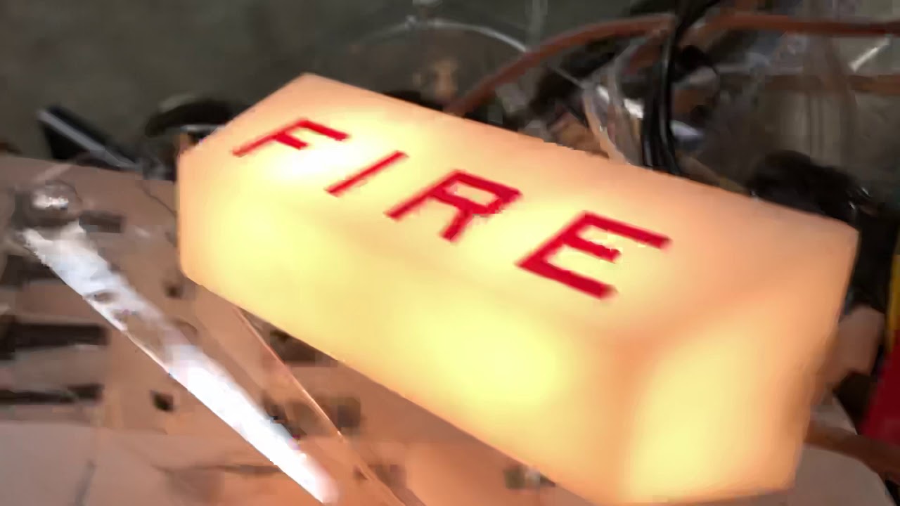 Simplex 4904 9053 Fire alarm remote lamp - YouTube