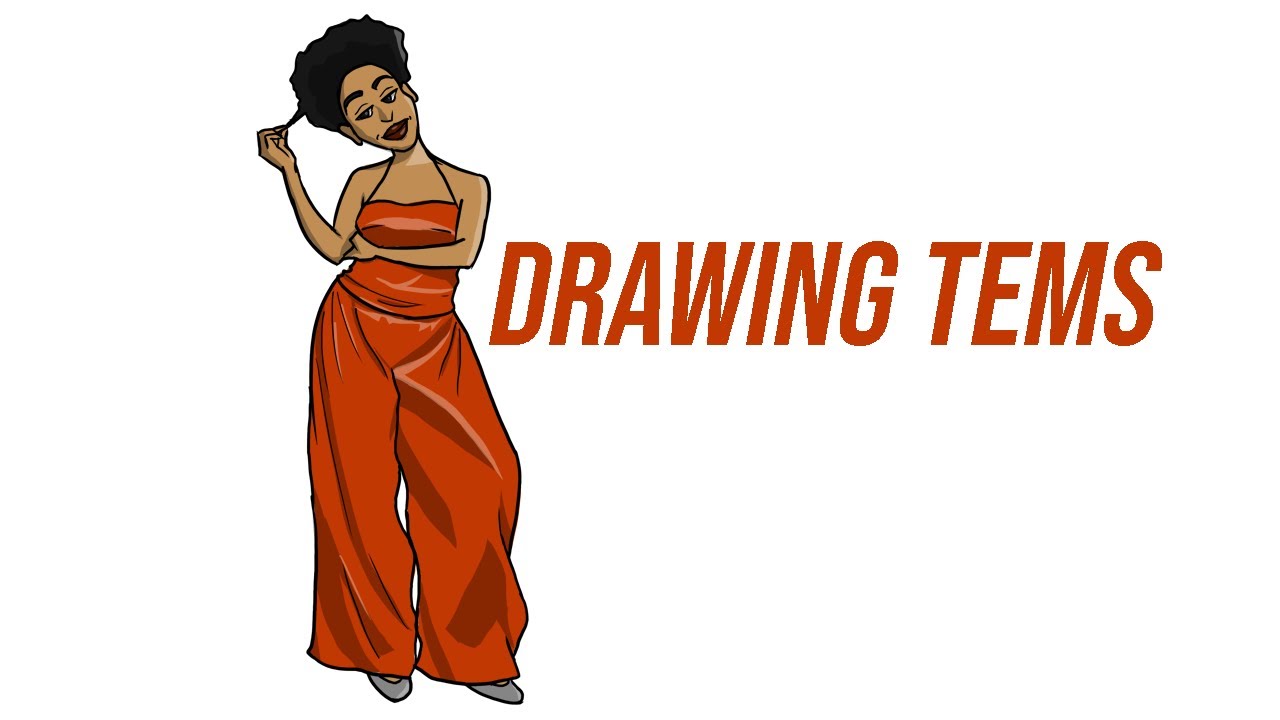 Drawing Tems in Photoshop (Speed Drawing) - YouTube