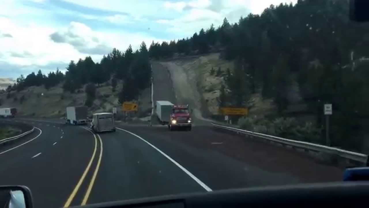 Runaway truck ramp - YouTube