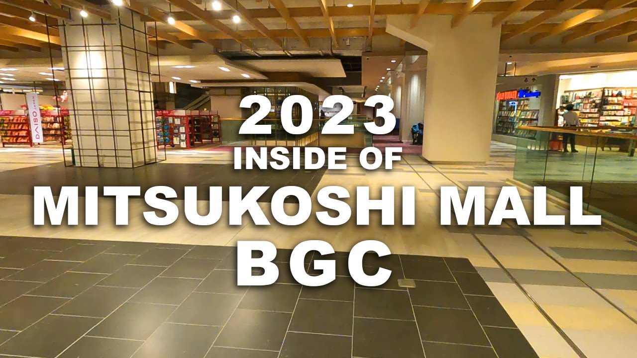 LAMIERDA VLOG: JAPANESE INSPIRED MALL - MITSUKOSHI MALL IN BGC ...