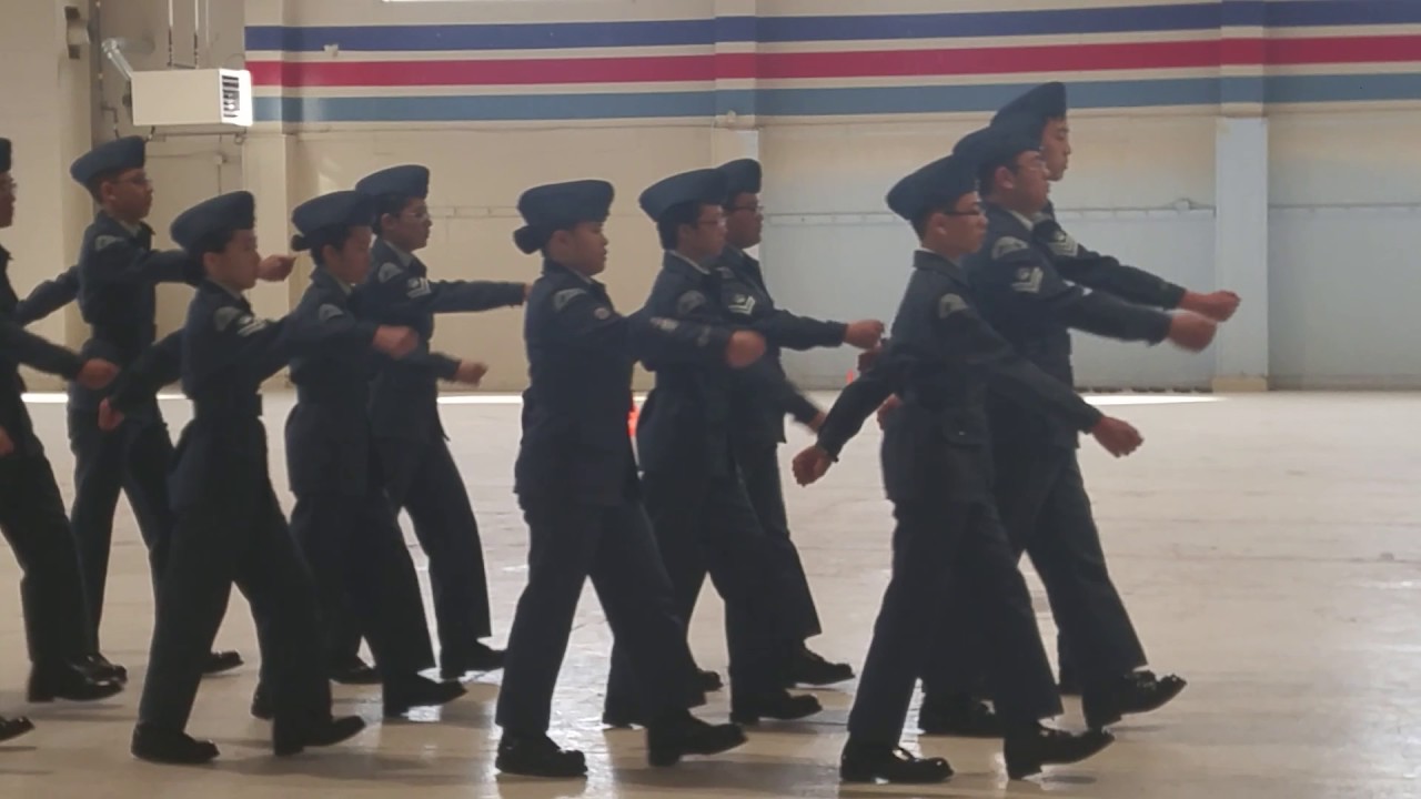 778 Banshee Squadron Drill Team 2017 - YouTube