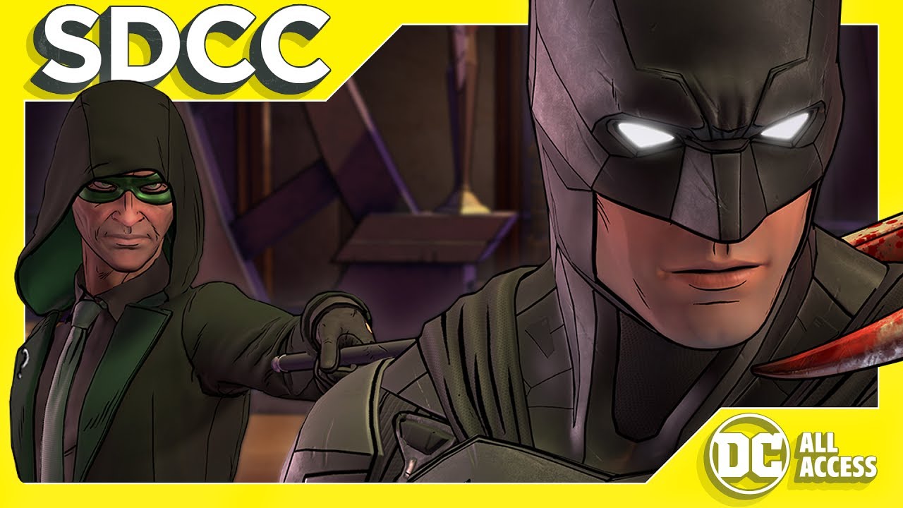 SDCC DAY 1 - NEW Batman Telltale + Justice League Batmobile - YouTube