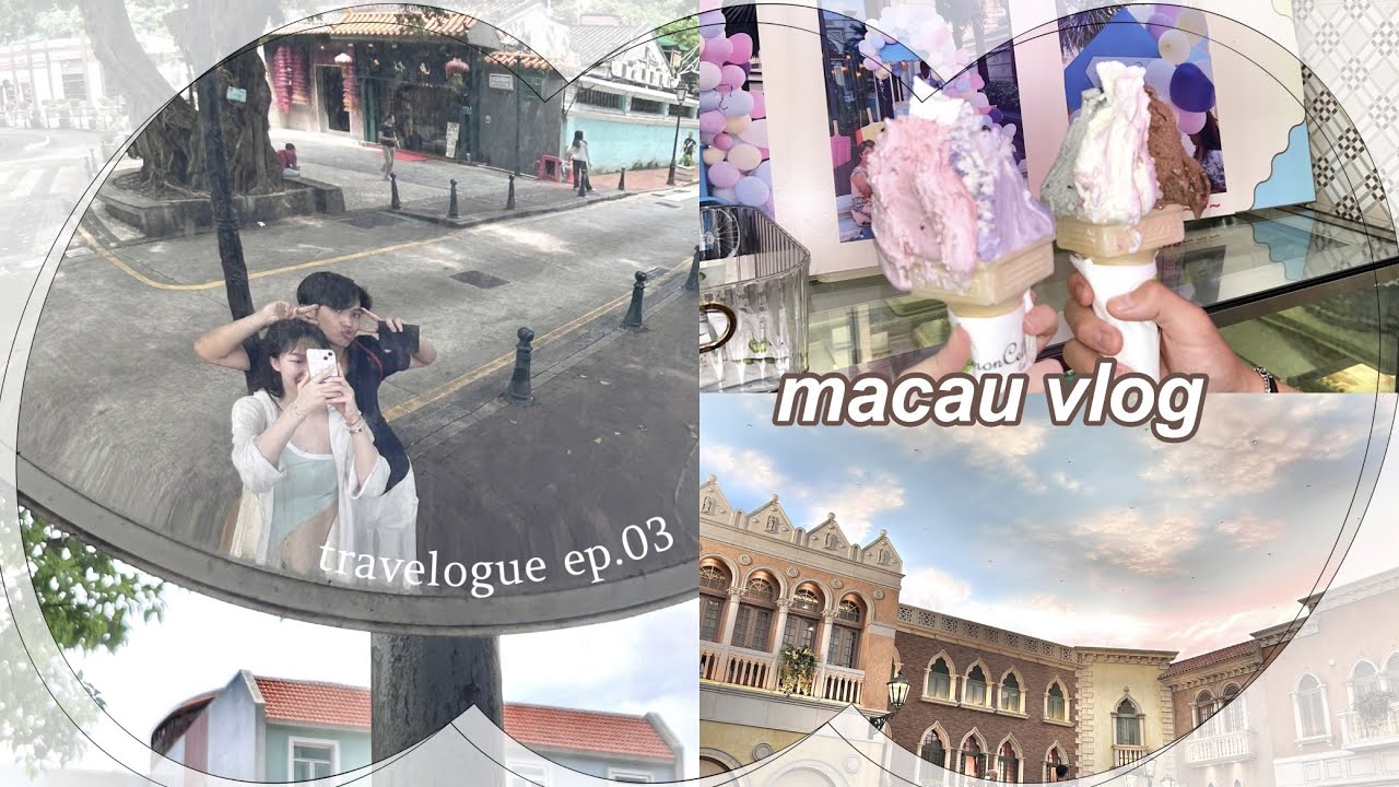 macau vlog͈ (ruins of st paul's, lemoncello gelato, eiffel tower and ...