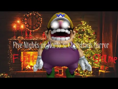 ENJOING THE CHRISTMAS HOUSE BUT WARIO WON'T HAPPY ABOUT IT I FNAW ...
