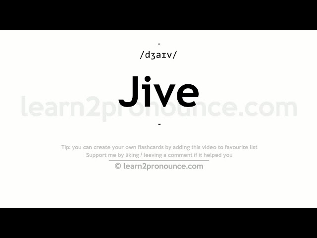 Jibe Vs Jive: Difference Between Them And How To Correctly, 49% OFF