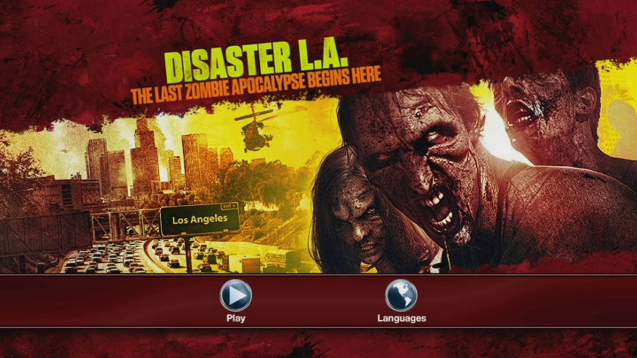 Disaster L. A. The Last Zombie Apocalypse Begins Here DVD Menu - YouTube