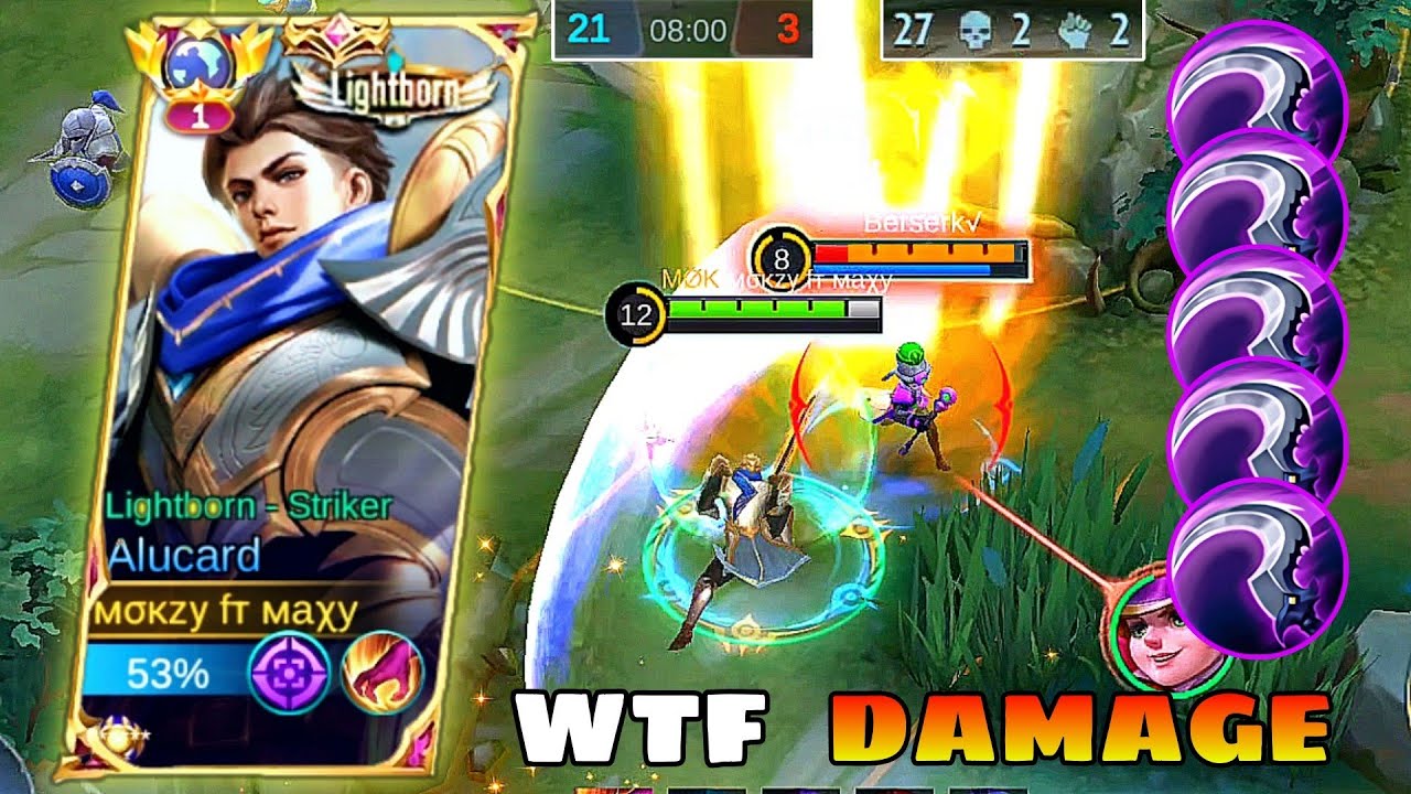 GLOBAL ALUCARD 8mn 20KILL TUTORIAL! | INSANE DAMAGE | MLBB - YouTube