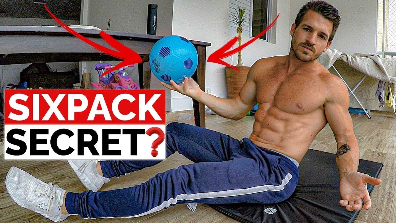 Ball Workout For Abs | 10 Min Core | Follow Along At Home - YouTube