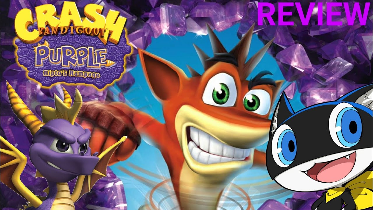 Crash Bandicoot Purple: Ripto's Rampage Review - YouTube