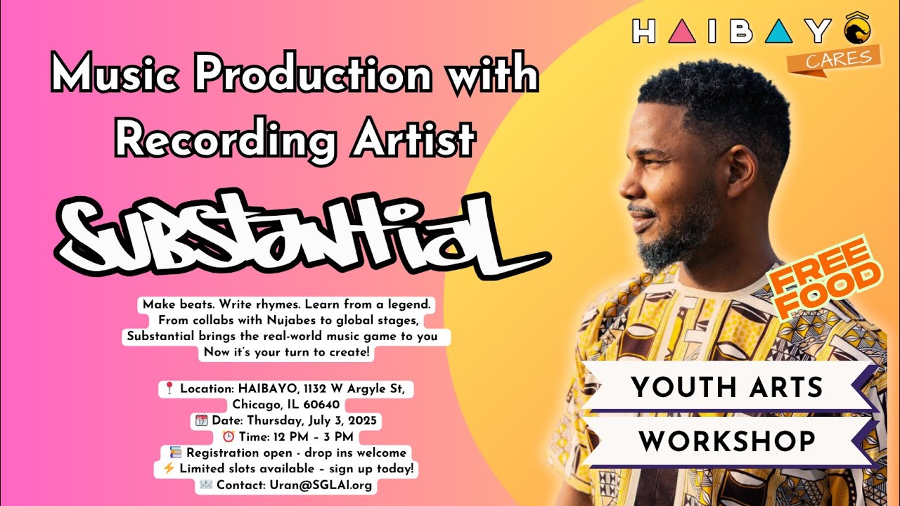 Substantial x HAIBAYO Cares | Youth Music Workshop & Performance - YouTube