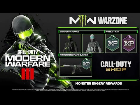 Skin Monster Energy Gameplay | Call Of Duty Warzone - YouTube