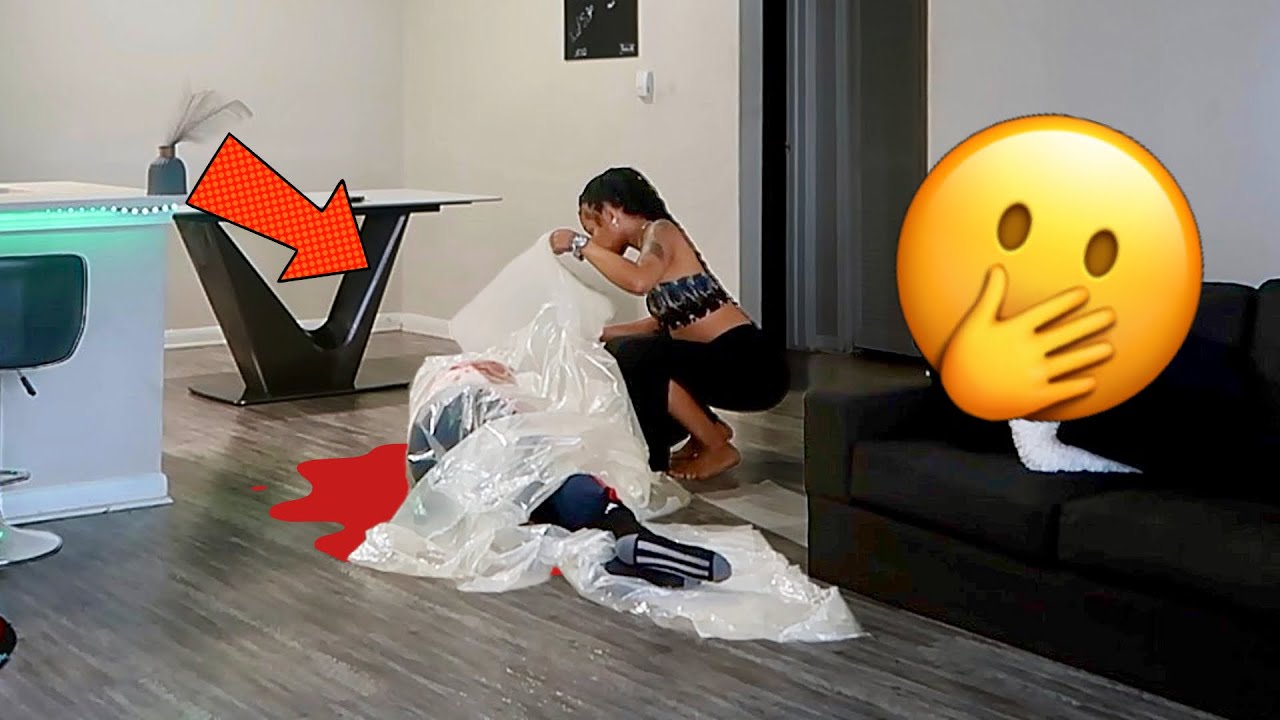 HOME INVASION PRANK ON GIRLFRIEND*Gets Real* - YouTube