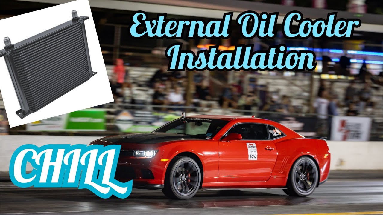 Oil Cooler Fix Gen 5 Camaro SS External Oil Cooler Installation Derale ...