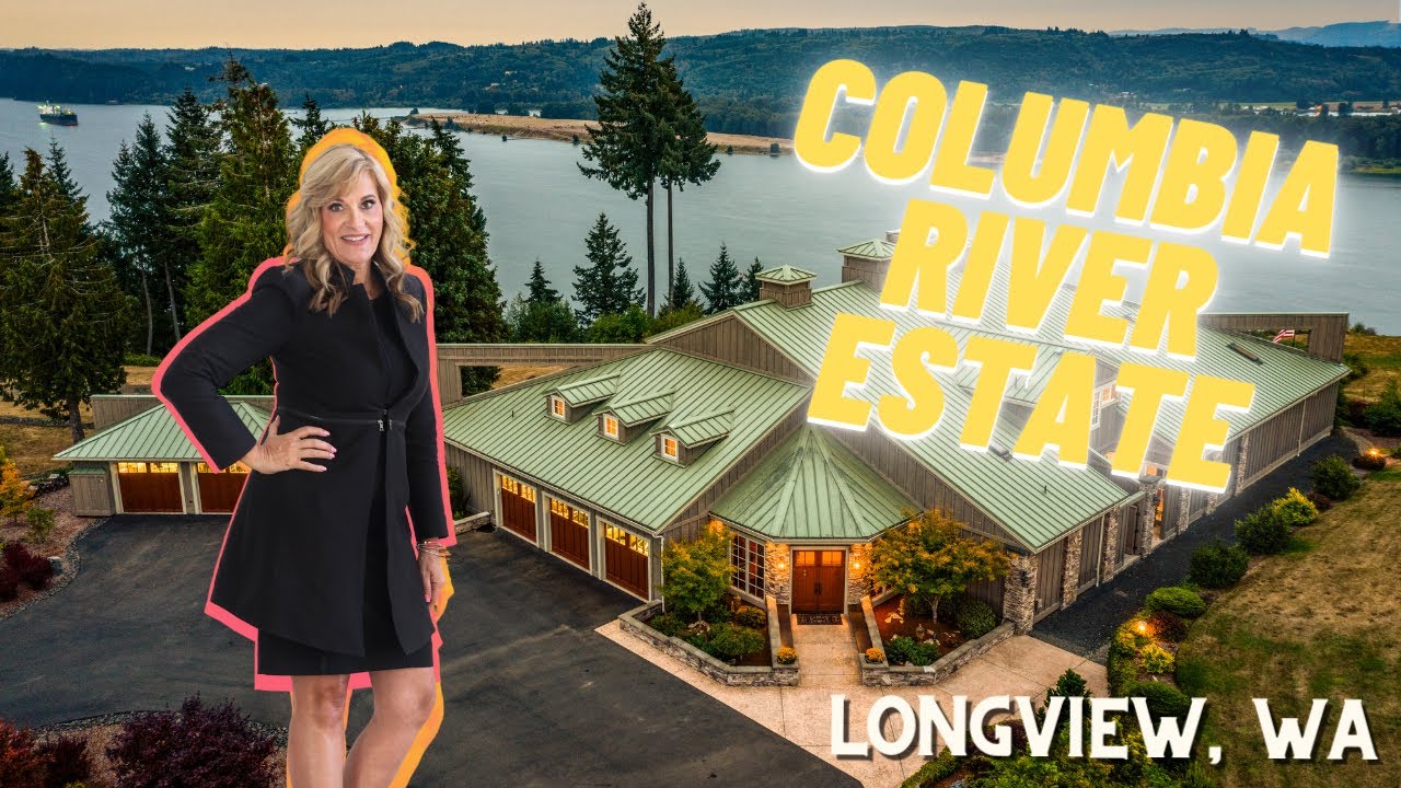 GORGEOUS Columbia River Estate in Longview Washington - YouTube