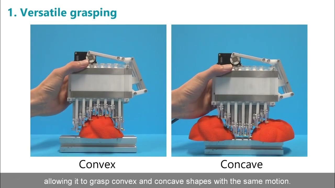 A Pin-Array Structure for Gripping and Shape Recognition of Convex and Concave Terrain Profiles ...